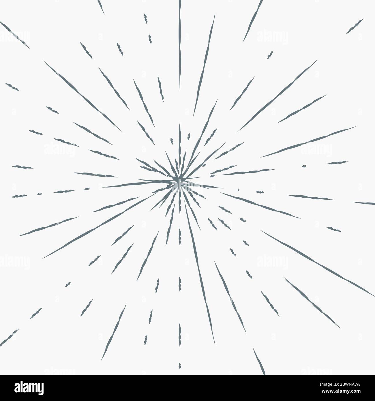 Art Deco Vintage sun burst frames and design elements for your design ...