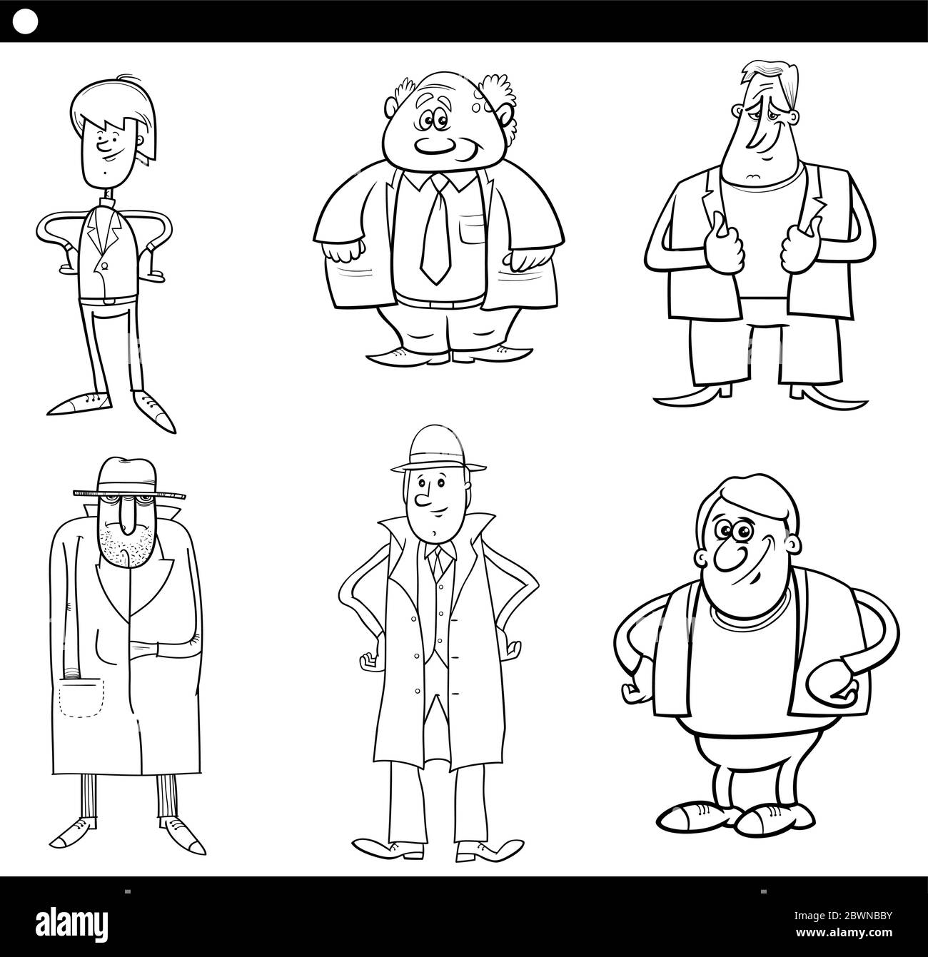 Animated Characters Black And White at Carl Moran blog