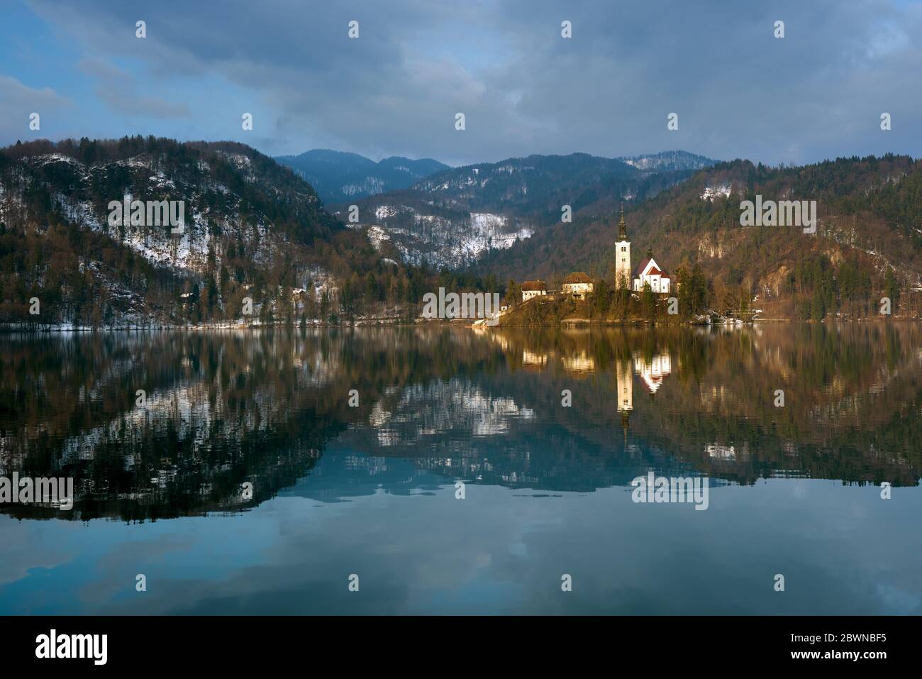 Spring at lake bled hi-res stock photography and images - Alamy