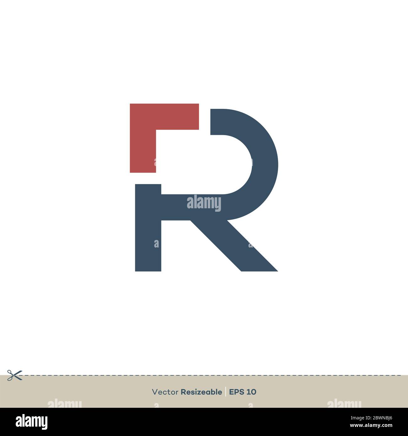 R Letter vector Logo Template Illustration Design. Vector EPS 10 Stock ...