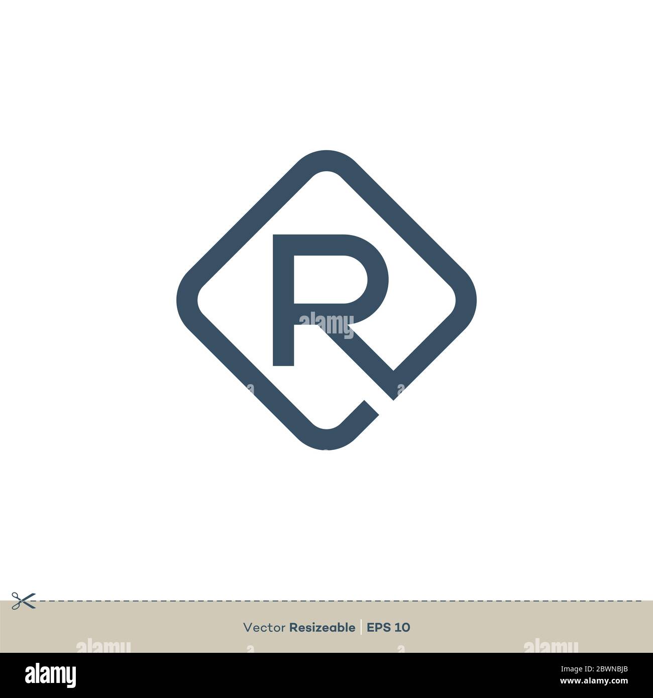 R Letter vector Logo Template Illustration Design. Vector EPS 10 Stock ...