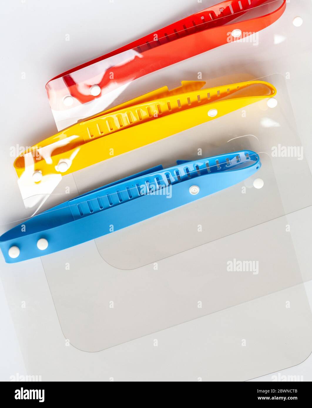 Plastic face shields hi-res stock photography and images - Alamy