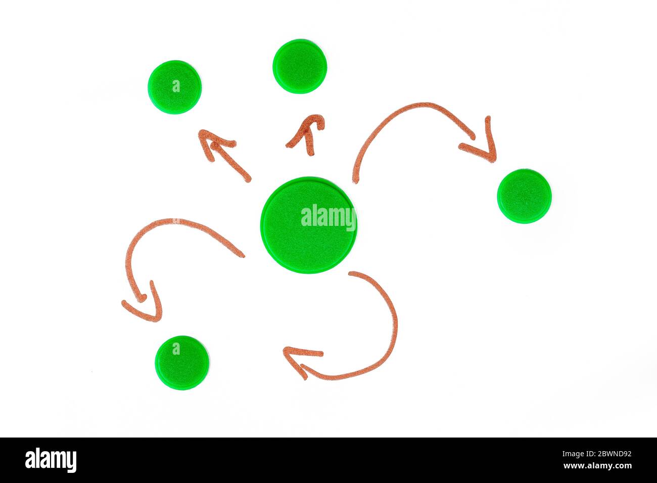 Centralized point Cut Out Stock Images & Pictures - Alamy