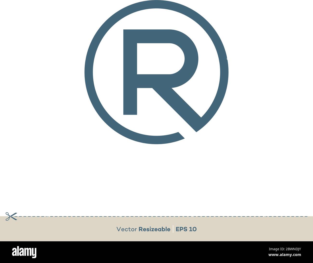 R Letter vector Logo Template Illustration Design. Vector EPS 10 Stock ...