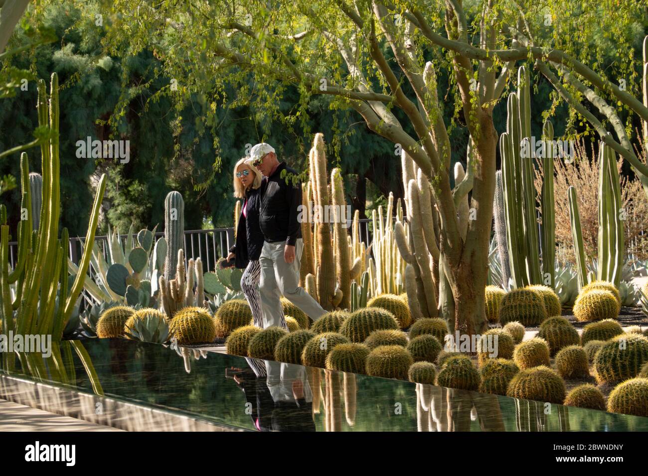 Sunnylands Center and Gardens in Rancho Mirage CA Stock Photo - Alamy