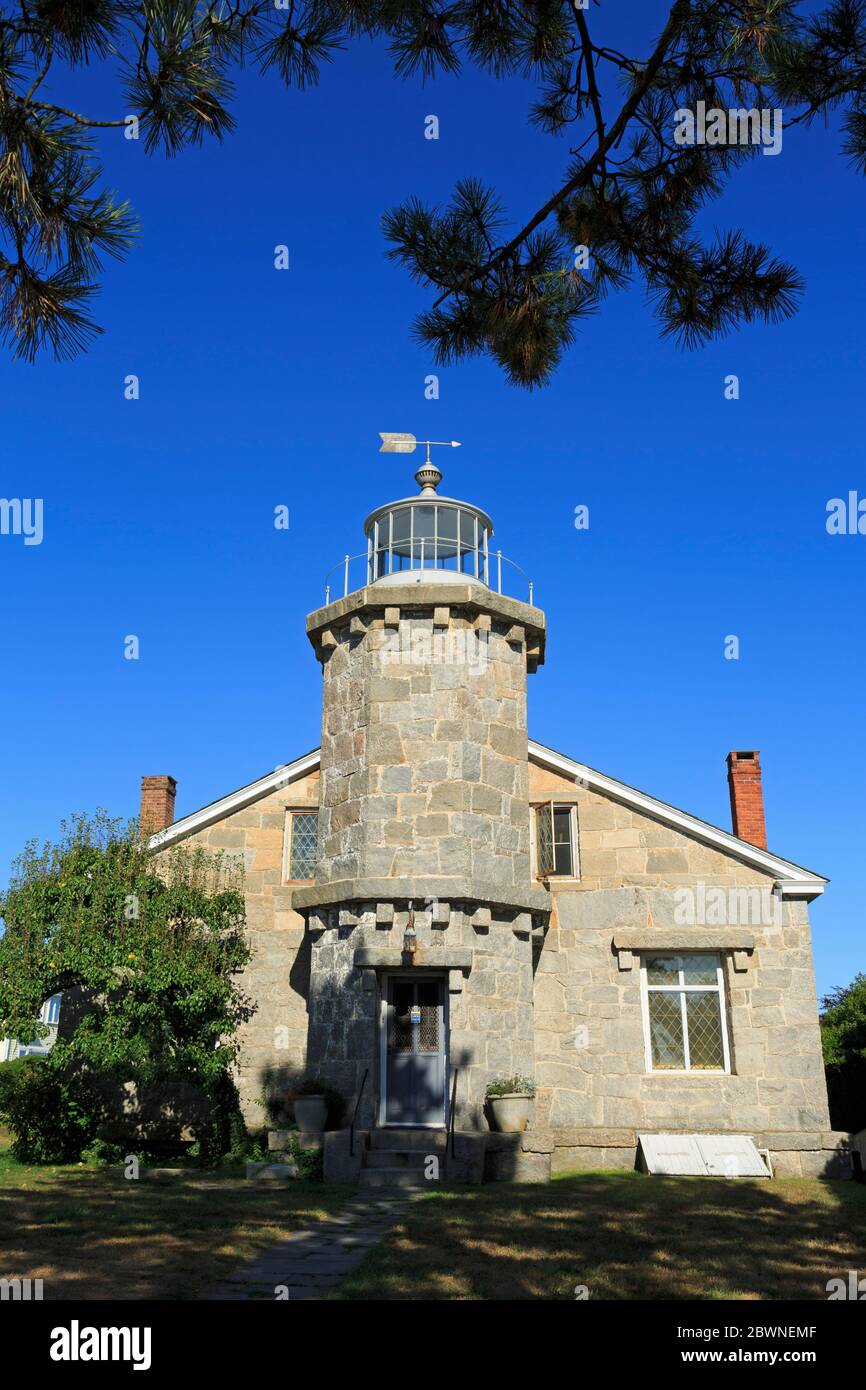 The lighthouse museum stonington hi-res stock photography and images ...