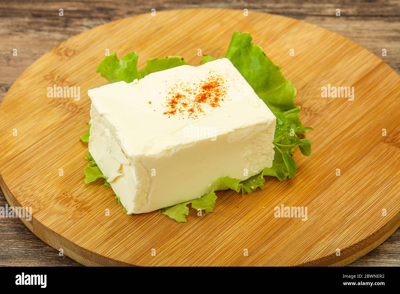 Greek traditional soft feta dairy cheese Stock Photo - Alamy