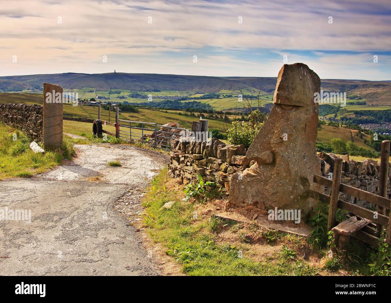 Carved Stone Head #1 Stock Photo - Alamy