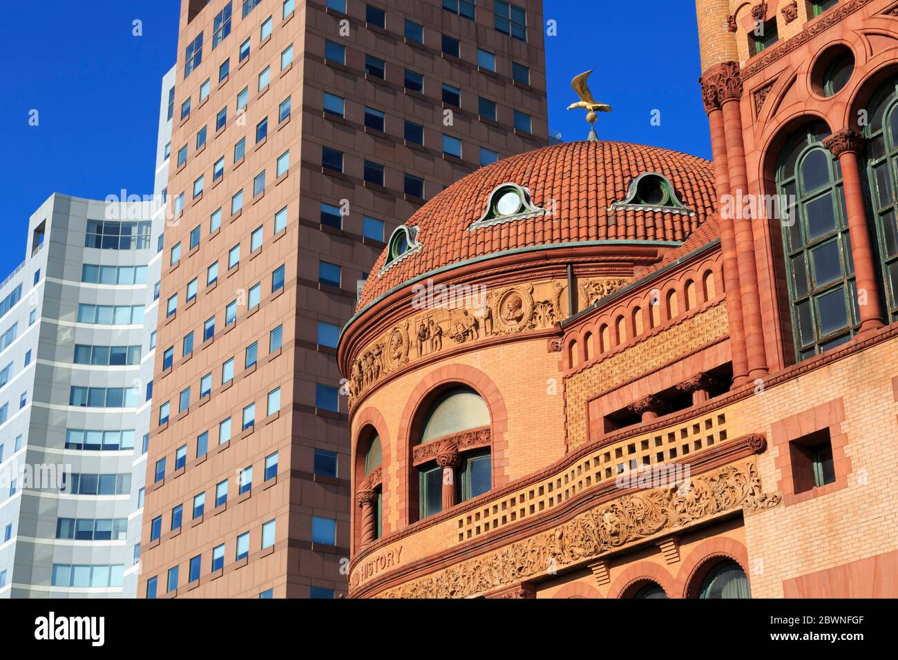 The Barnum Museum & People's United Bank, Bridgeport, Connecticut, USA ...