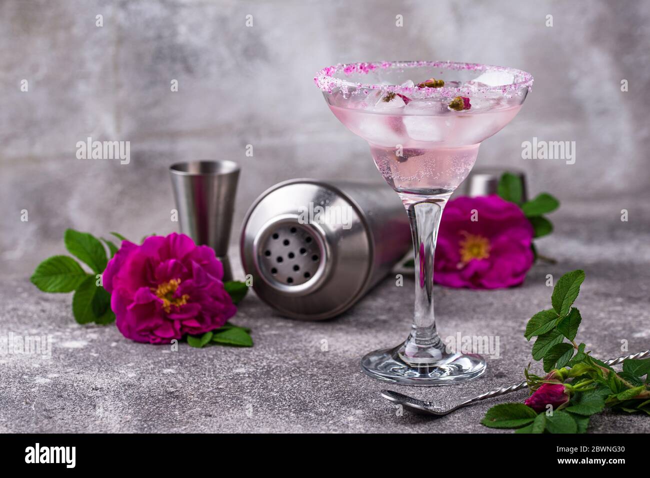 Pink margarita salt hi-res stock photography and images - Alamy