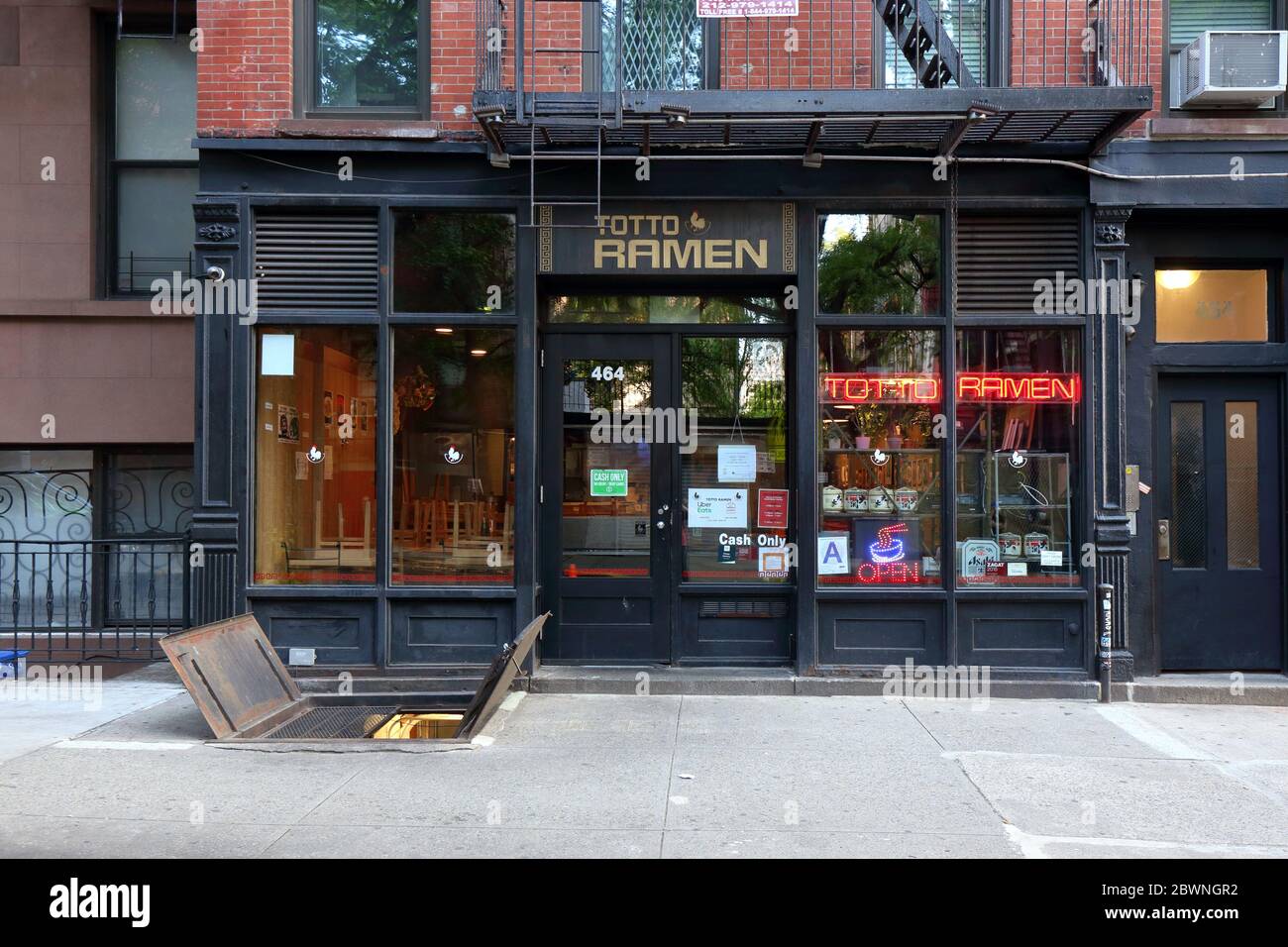 Totto Ramen, 464 W 51st St, New York. NYC storefront photo of a ramen ...