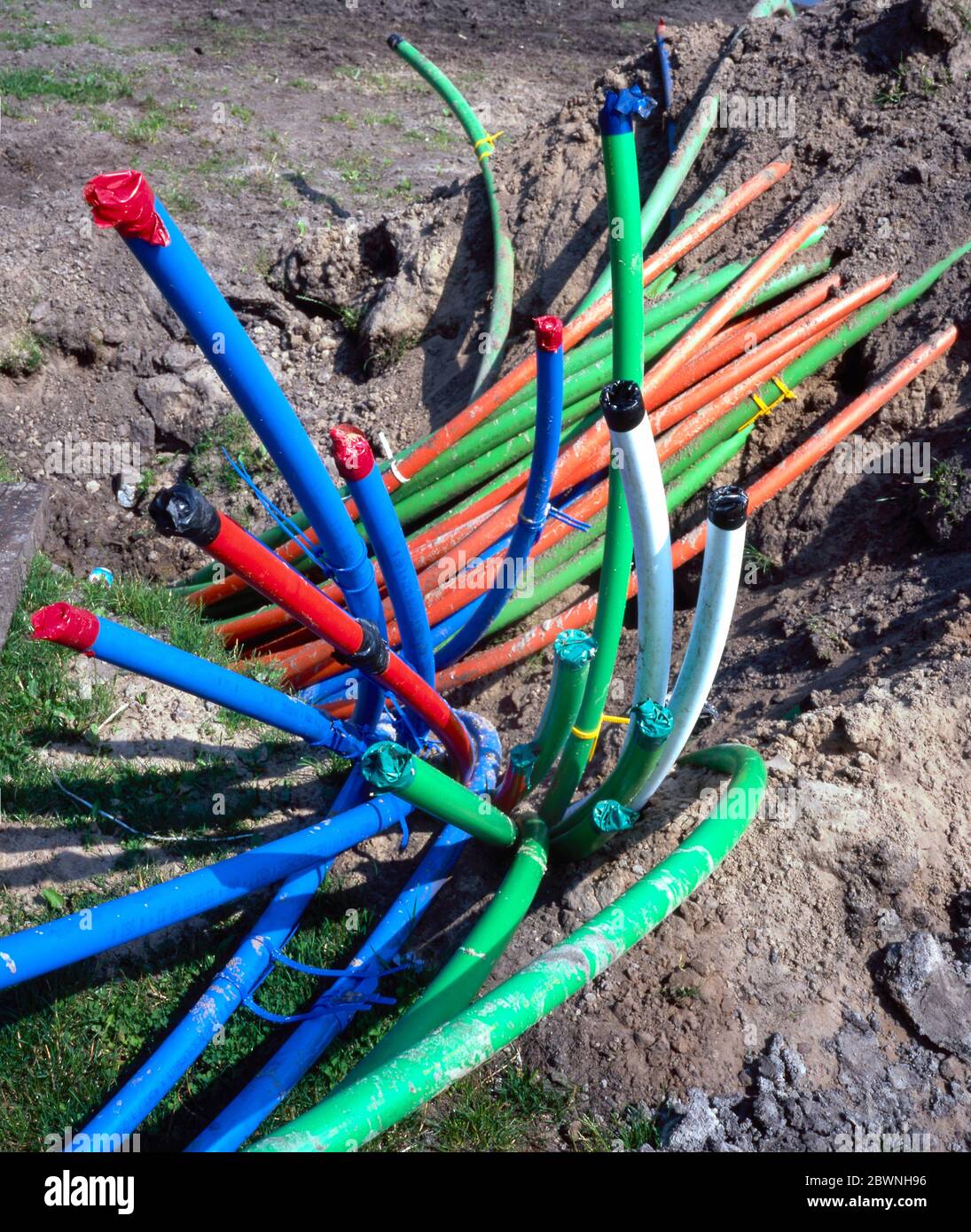 Optical ground wire hi-res stock photography and images - Alamy