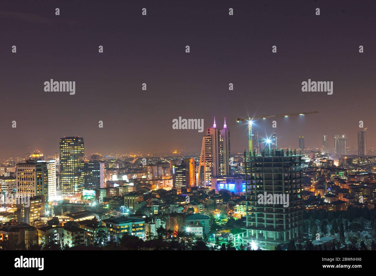 Istanbul business district hi-res stock photography and images - Alamy