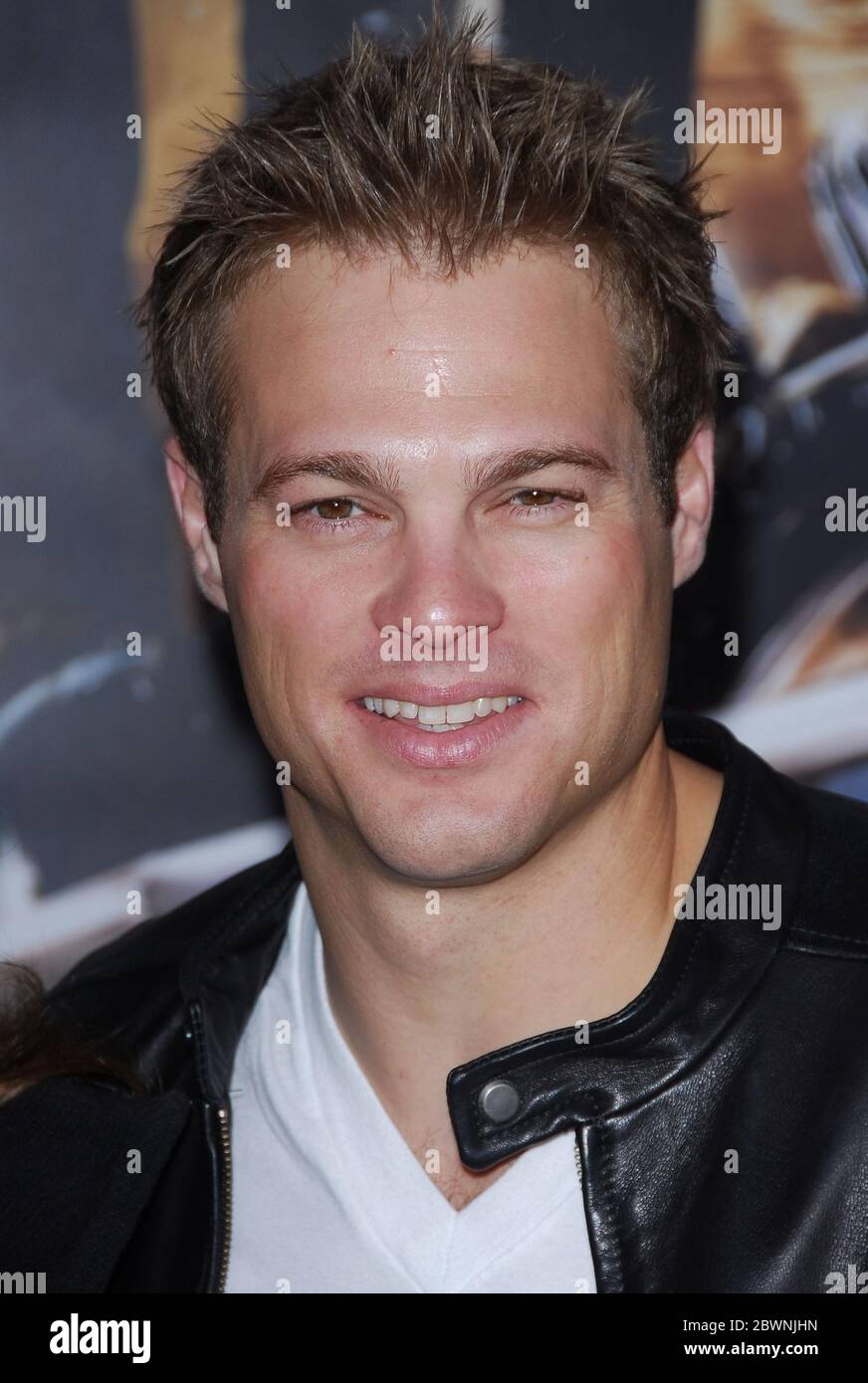 George Stults at the World Premiere of "Wild Hogs" held at the El ...