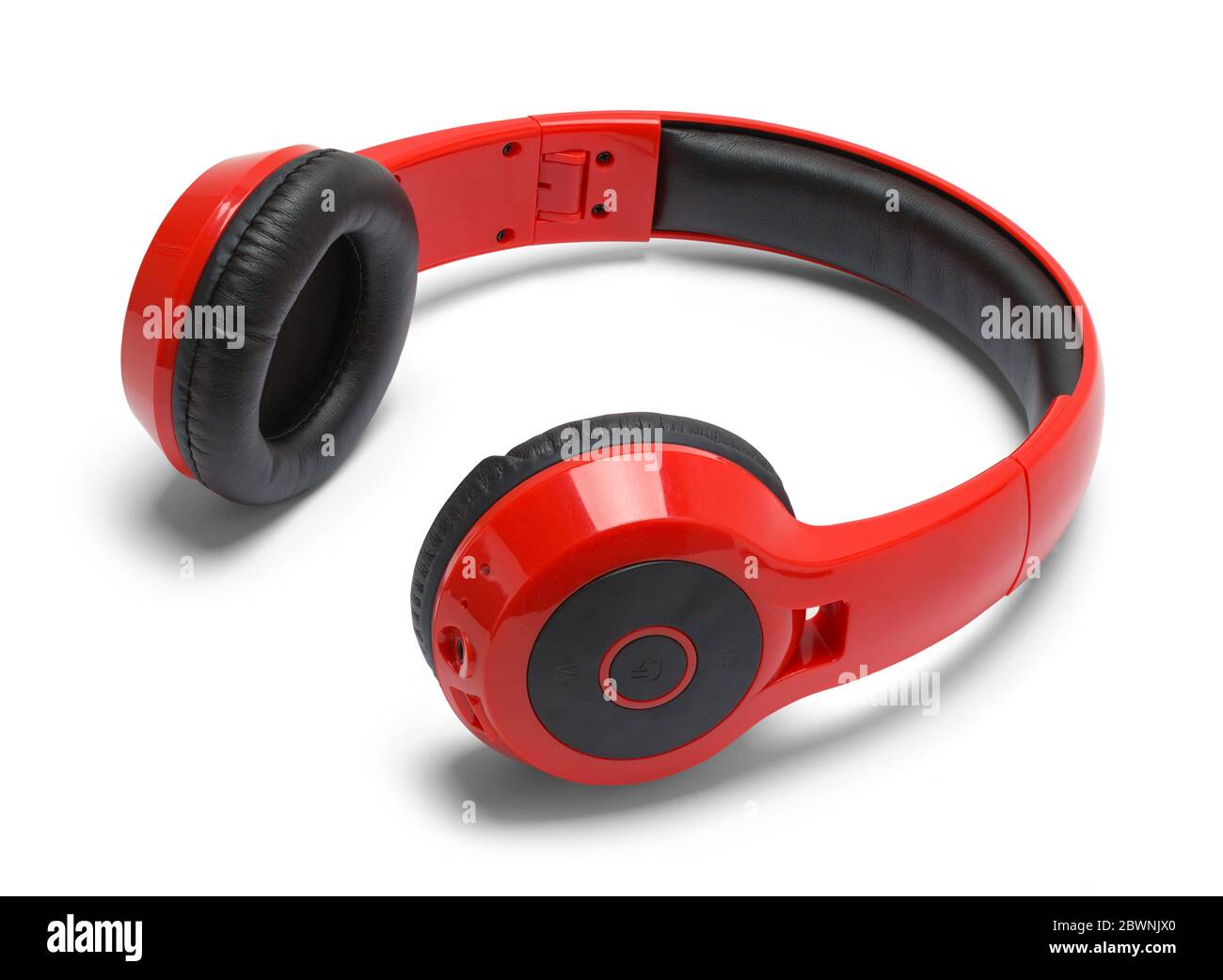 Red headphones hi-res stock photography and images - Alamy