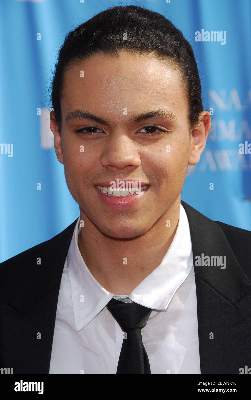 Evan Ross at the 38th Annual NAACP Image Awards - Arrivals held at the ...