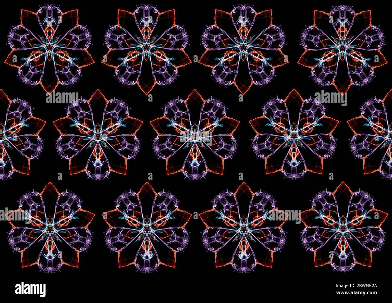 Repeating star pattern (digital Stock Photo - Alamy