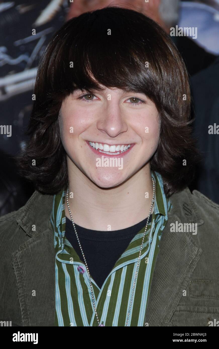 Mitchel Musso at the World Premiere of "Wild Hogs" held at the El ...