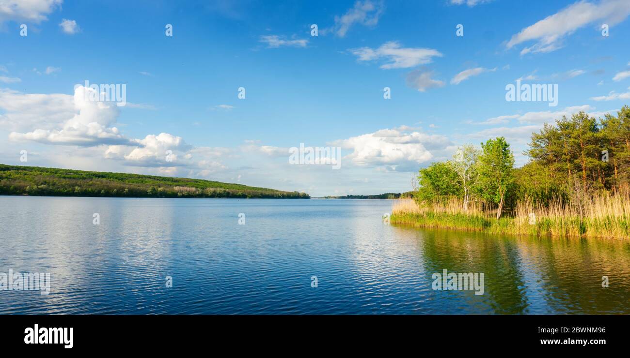 Shoreline calm water summer mood hi-res stock photography and images ...