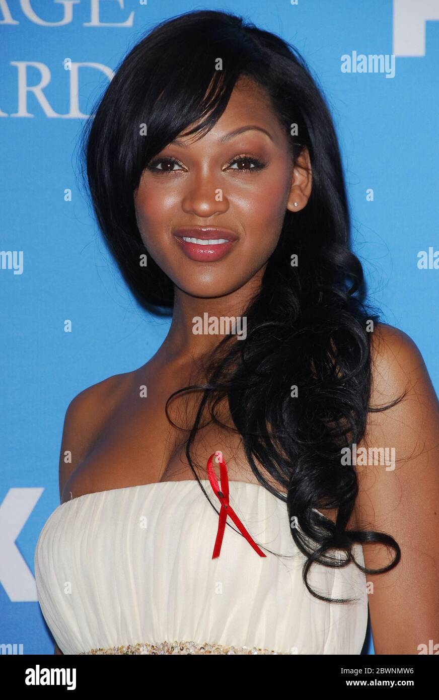Meagan Good at the 38th Annual NAACP Image Awards - Press Room held at ...