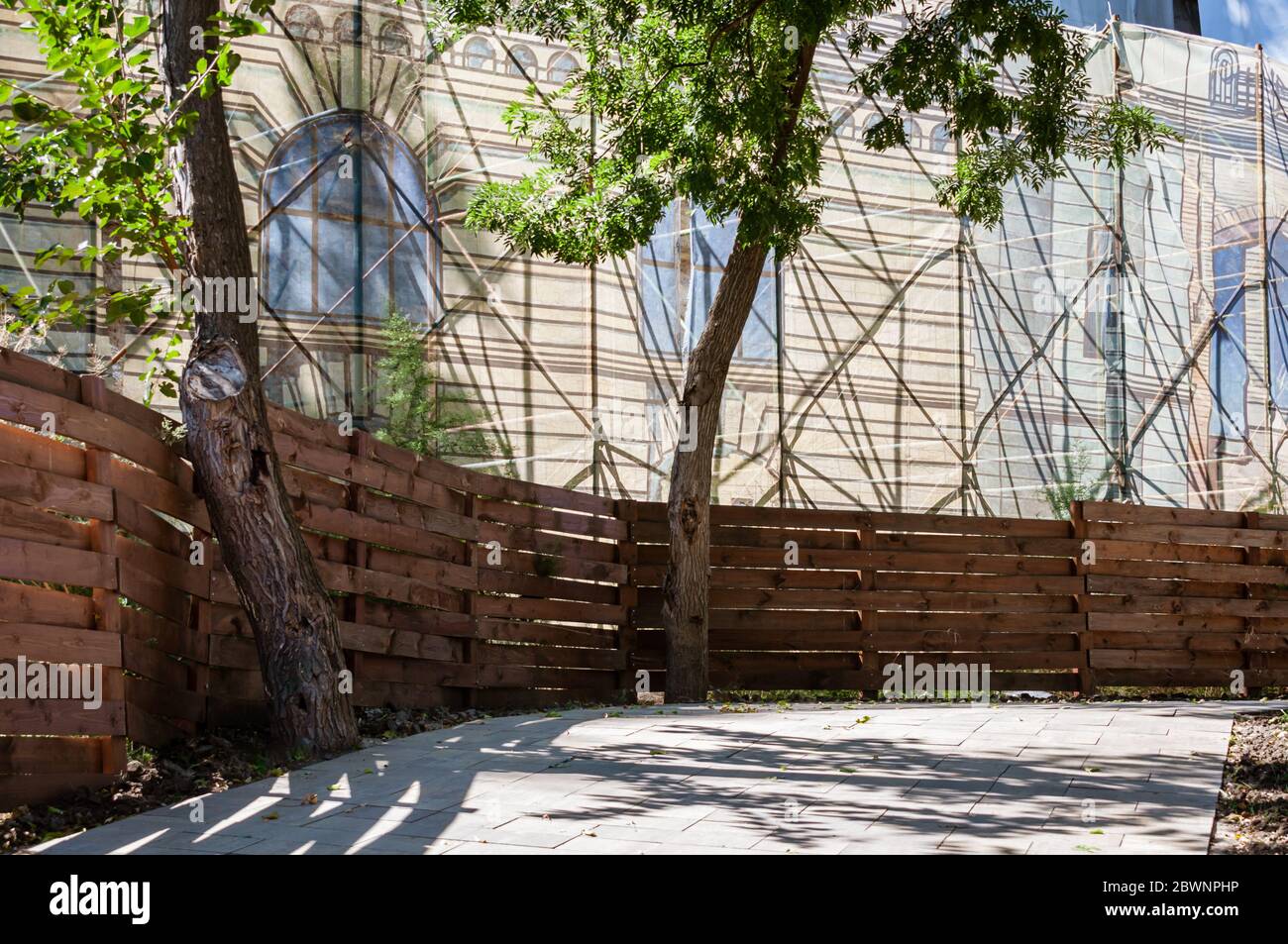 Park reconstruction hi-res stock photography and images - Alamy