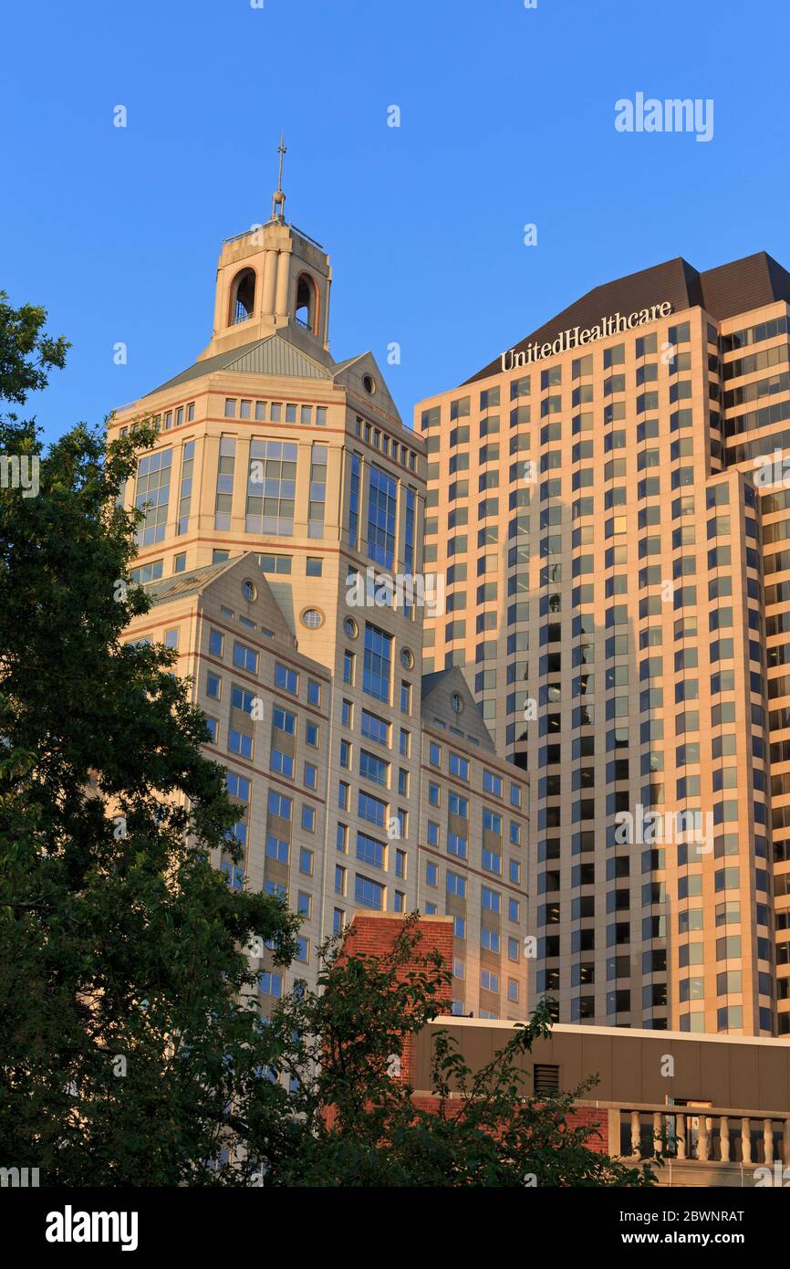 Downtown hartford connecticut skyline hi-res stock photography and ...