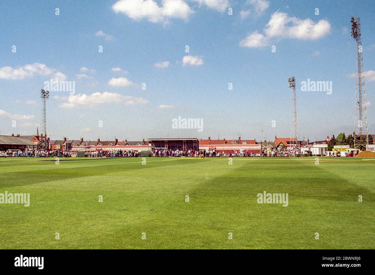The last official football match at the County Ground, Northampton on ...
