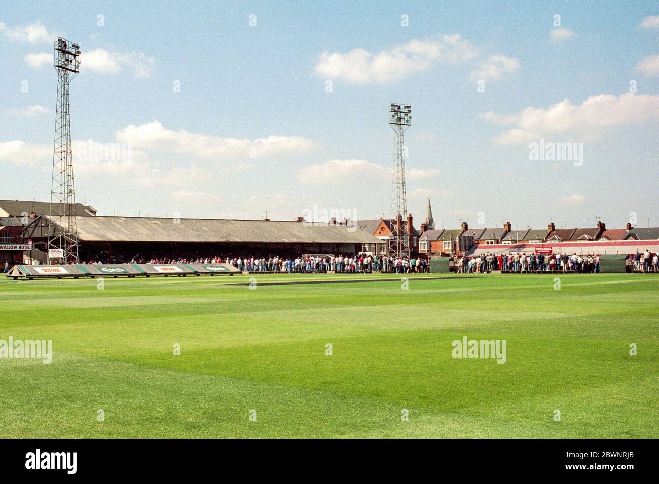 The last official football match at the County Ground, Northampton on ...