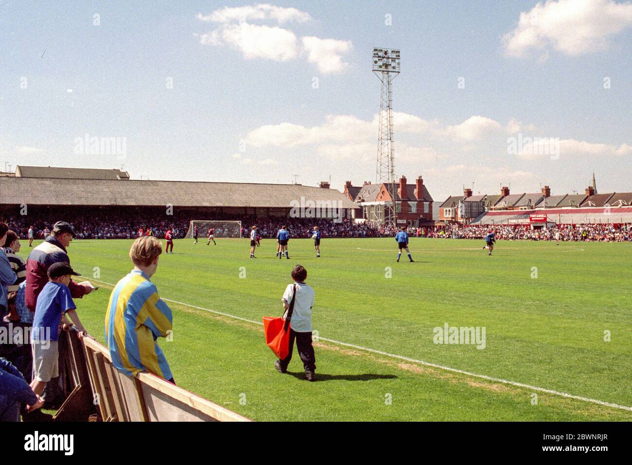 The last official football match at the County Ground, Northampton on ...