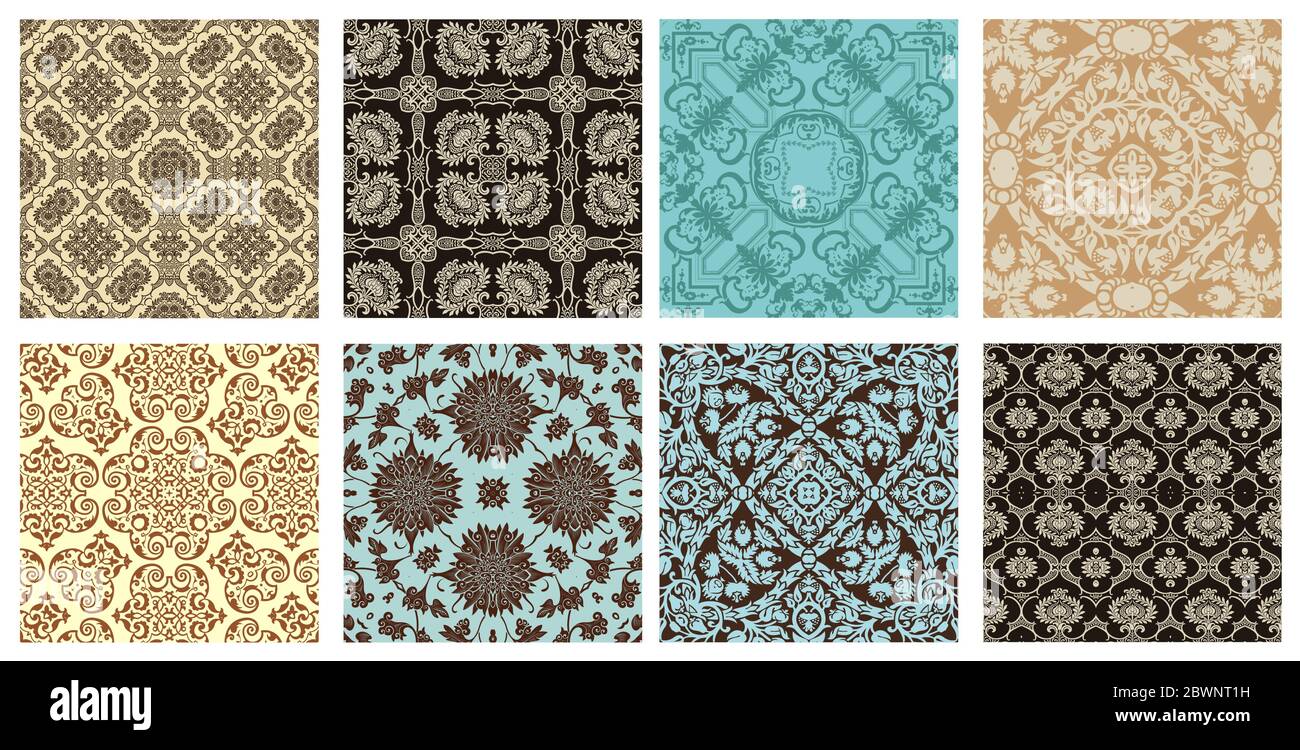 8 Retro different vector seamless patterns Stock Vector Image & Art - Alamy 8 Retro different vector seamless patterns Stock Vector Image & Art - Alamy