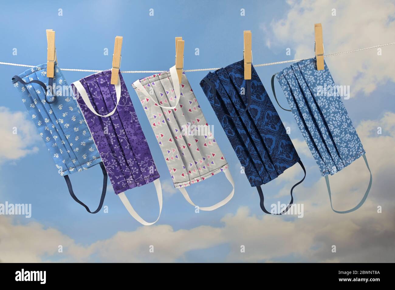 Homemade community face masks from cloth as protection against ...