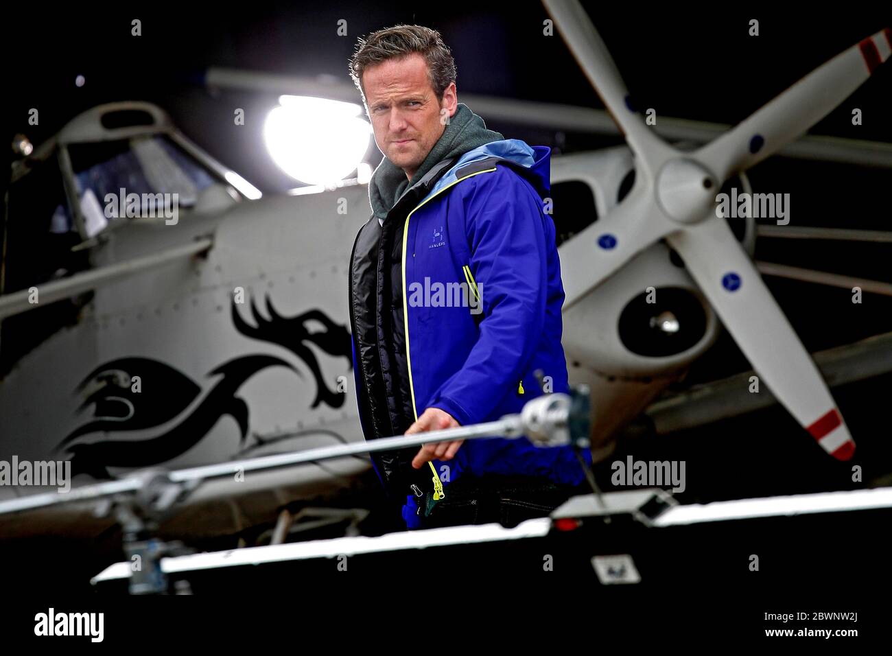 Tim Shaw is a British radio host, TV presenter and engineer. pictured ...