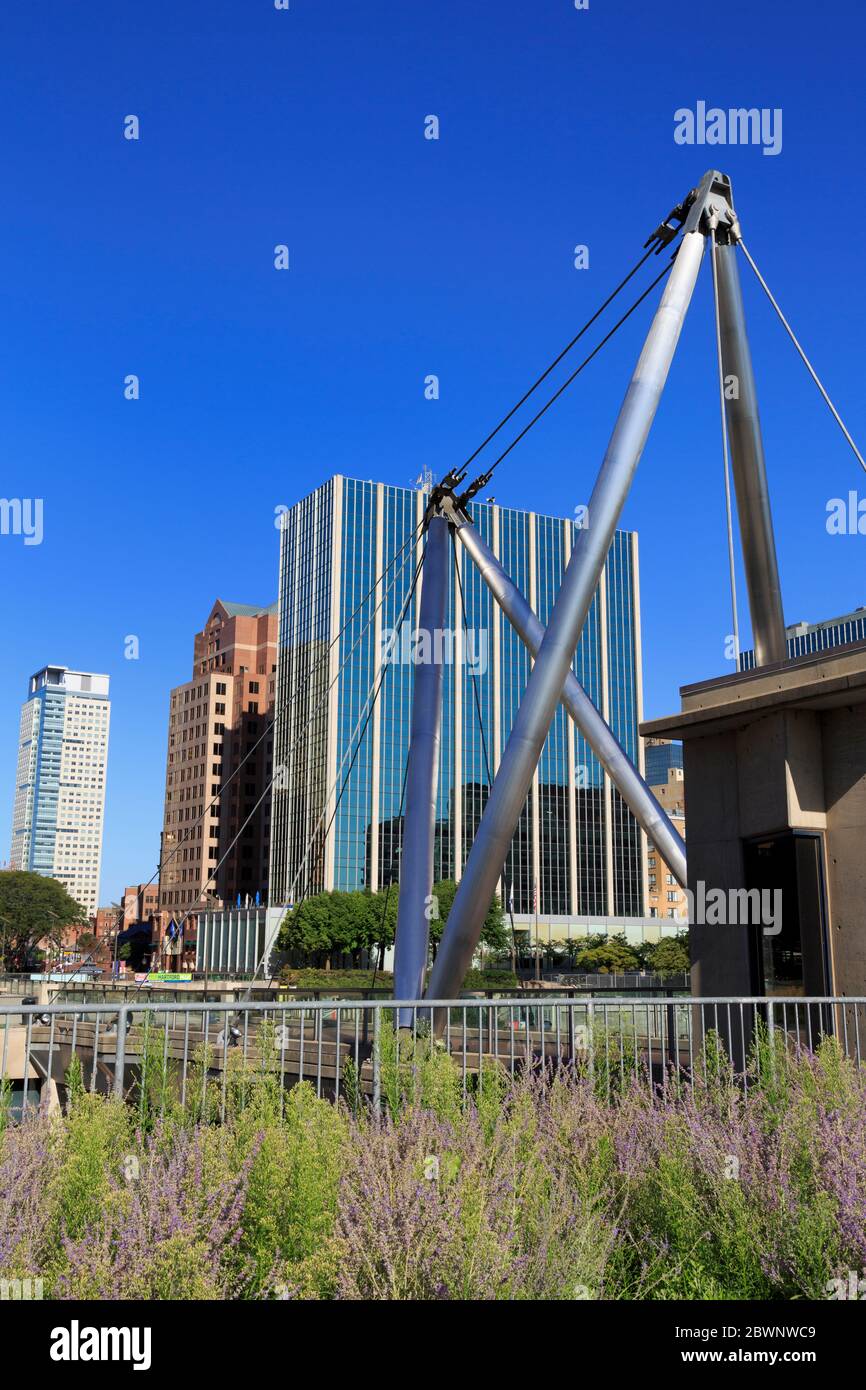Phoenix Gateway Bridge, Hartford, Connecticut, USA Stock Photo - Alamy