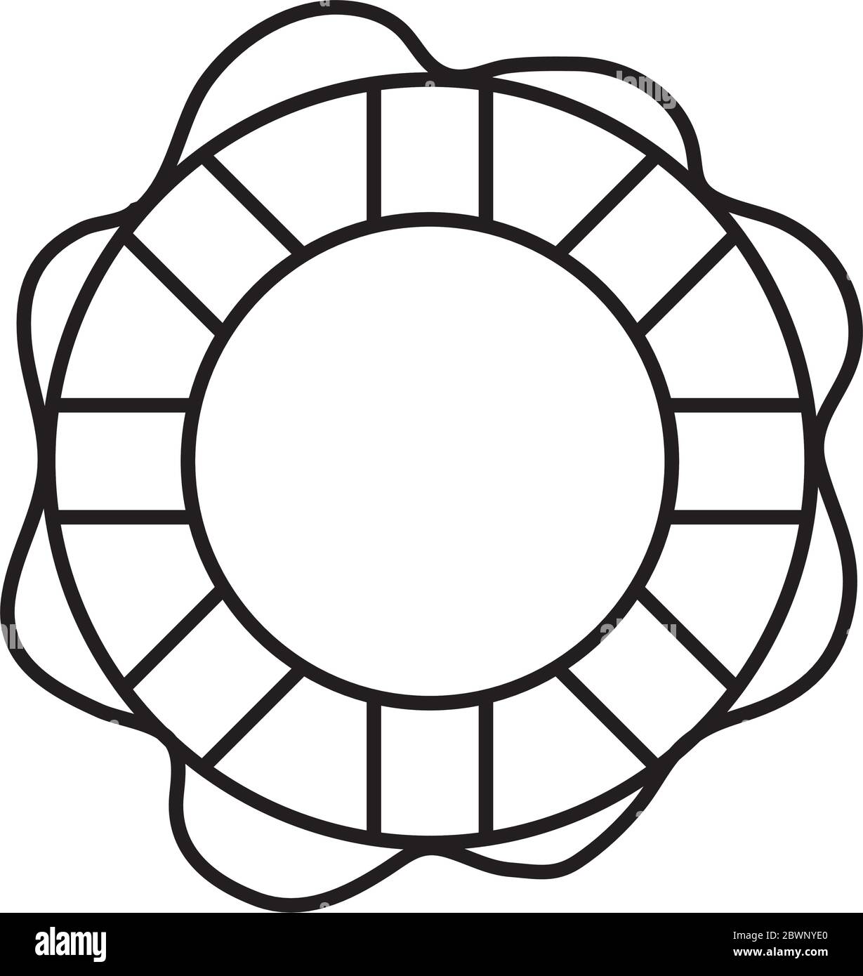 Isolated lifebuoy icon vector design Stock Vector Image & Art - Alamy