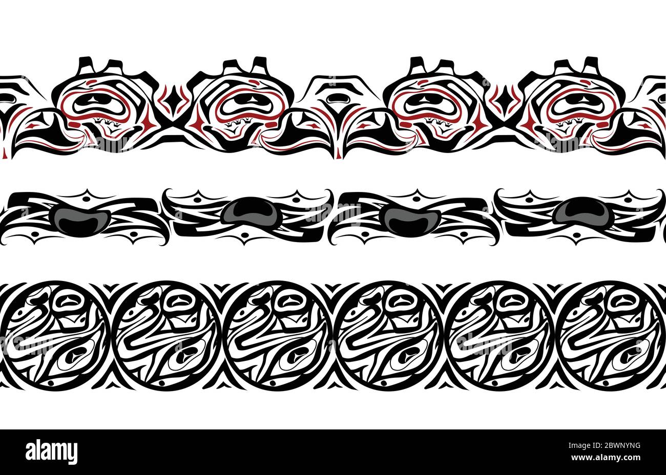 abstract background native north american set Stock Vector Image & Art ...