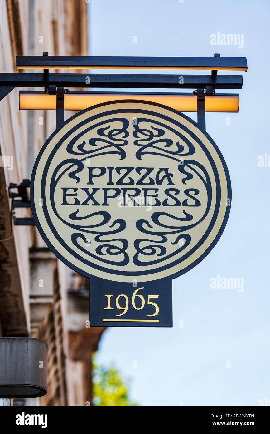Pizza express logo hi-res stock photography and images - Alamy