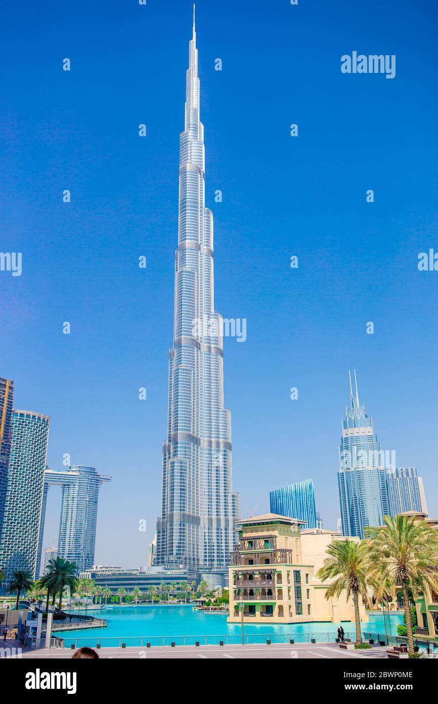 Famous sight in Dubai, United Arab Emirates Stock Photo - Alamy