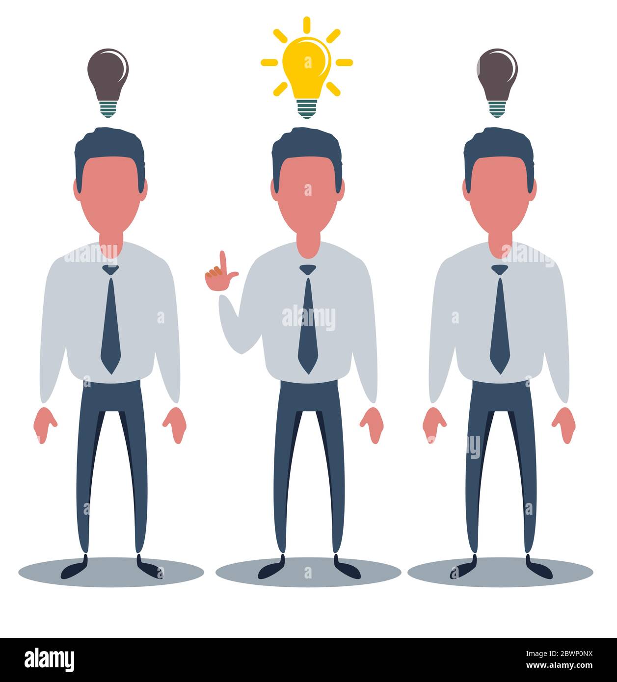 Digital composite portrait business Stock Vector Images - Alamy