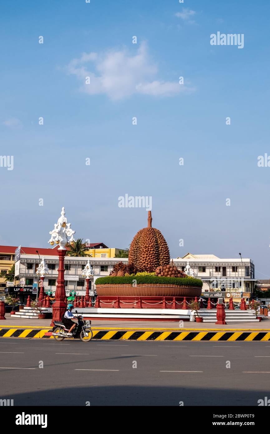 Durian roundabout kampot hi-res stock photography and images - Alamy