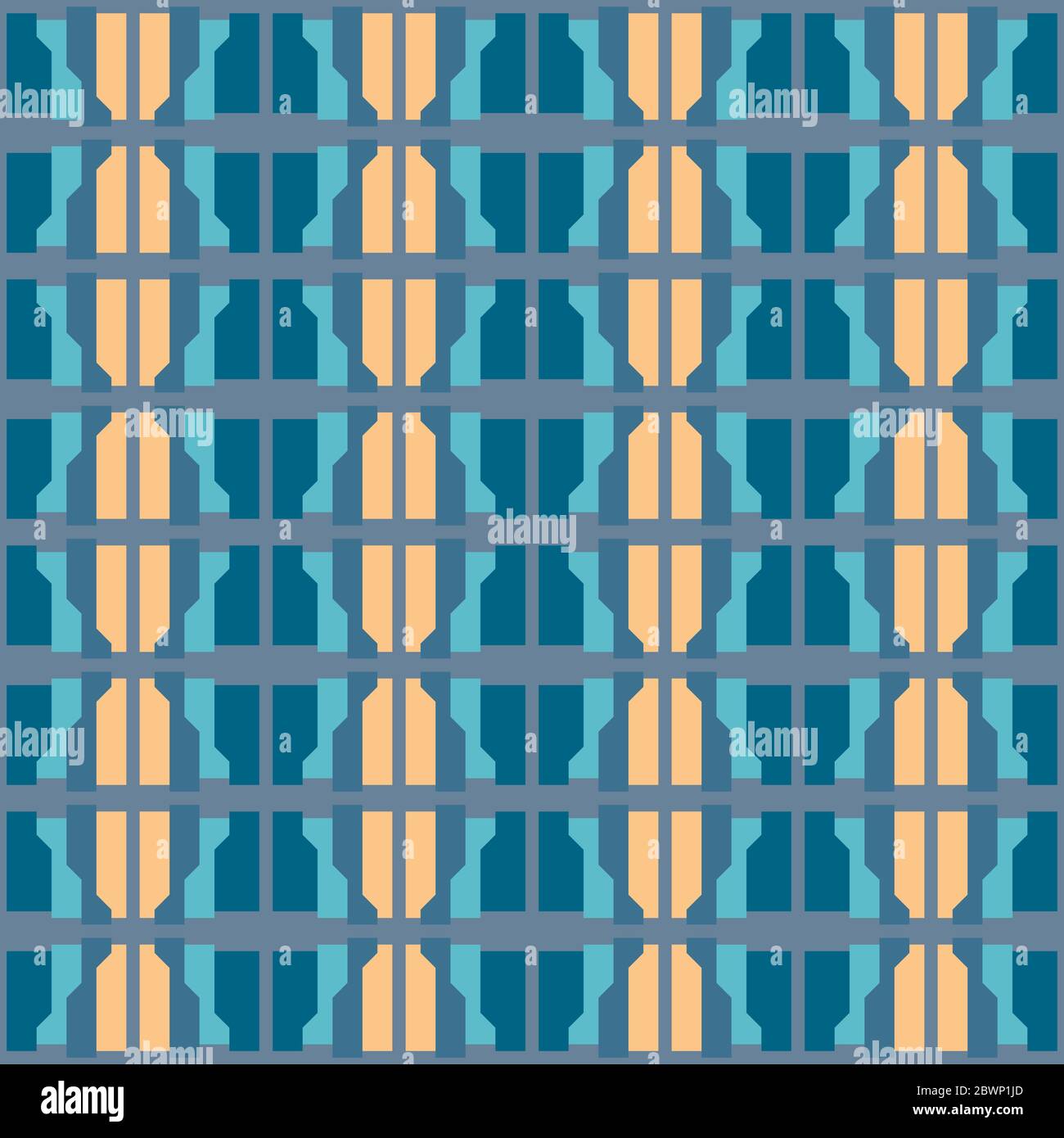 Simple abstract geometric design. Colorful repeated pattern for textile ...