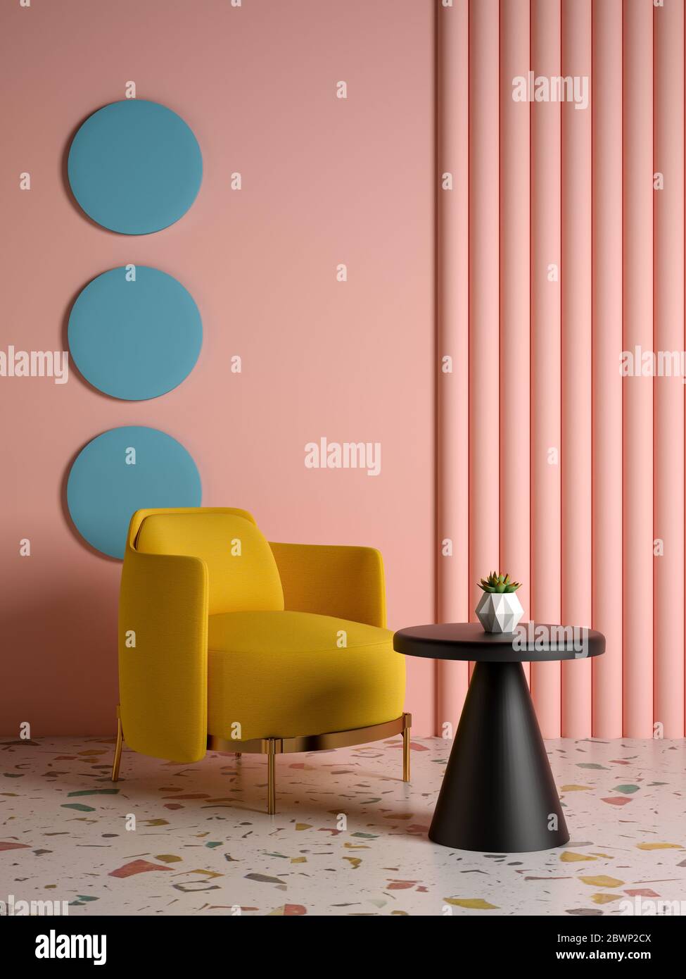 Memphis design furniture hi-res stock photography and images - Alamy