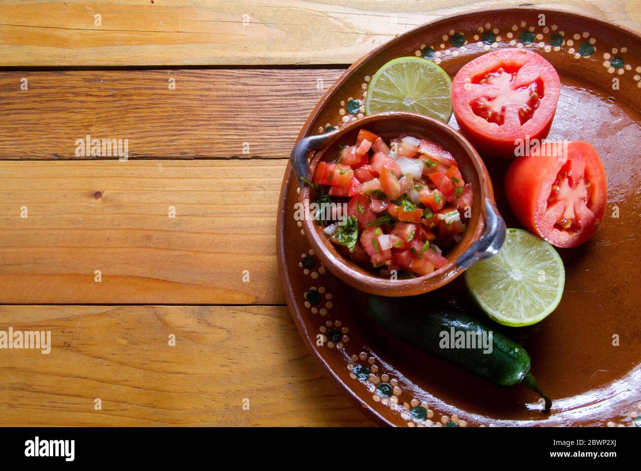 Mexican salsa pico de hi-res stock photography and images - Alamy