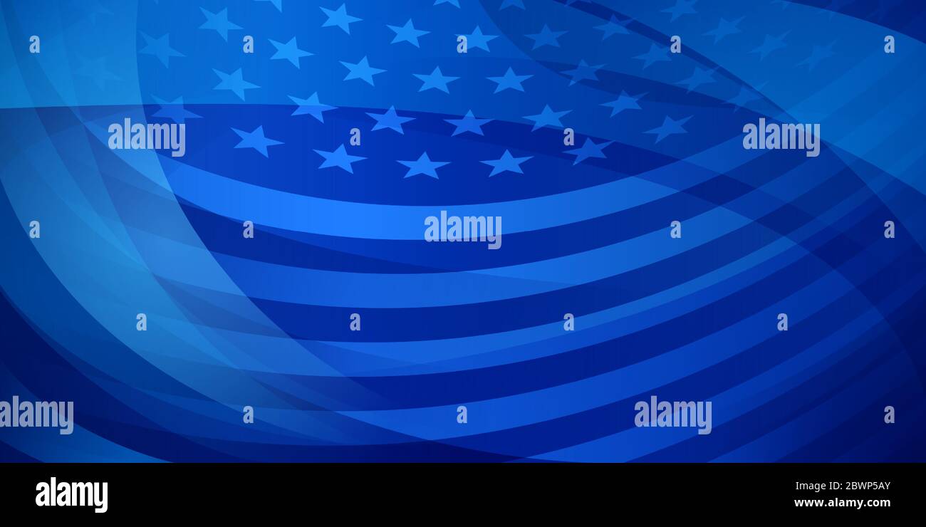 USA independence day abstract background with elements of the american ...