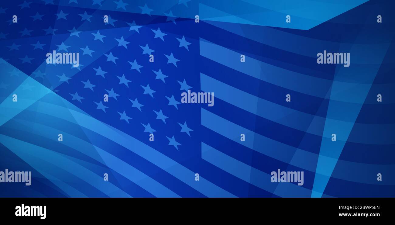 USA independence day abstract background with elements of the american ...