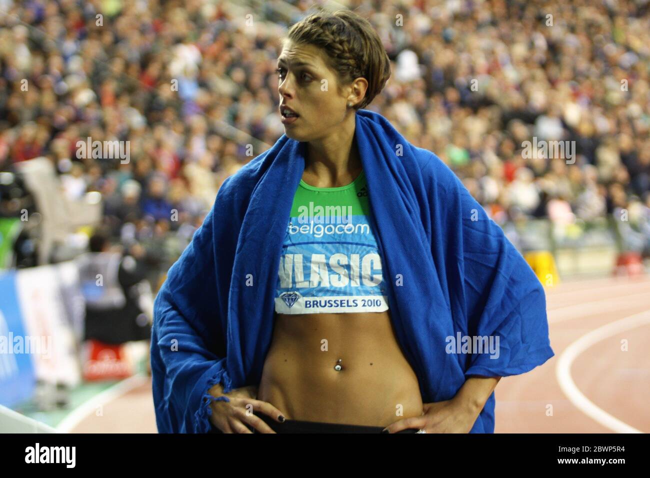 Blanka Vlasic of Croatie High jump Women during the Diamond League ...