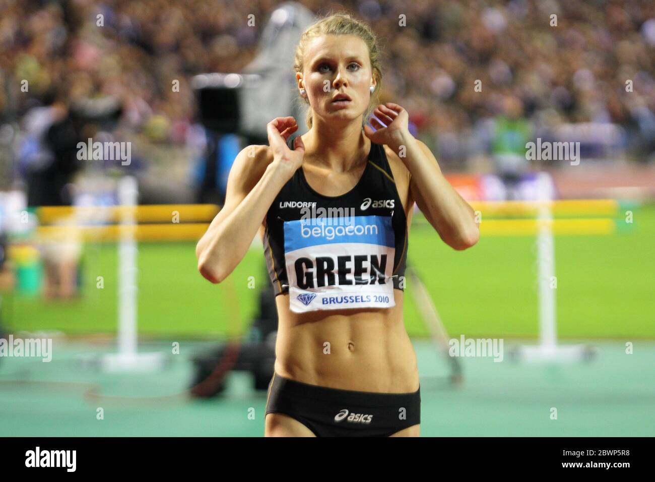 Emma Green of Suede High jump Women during the Diamond League final on ...