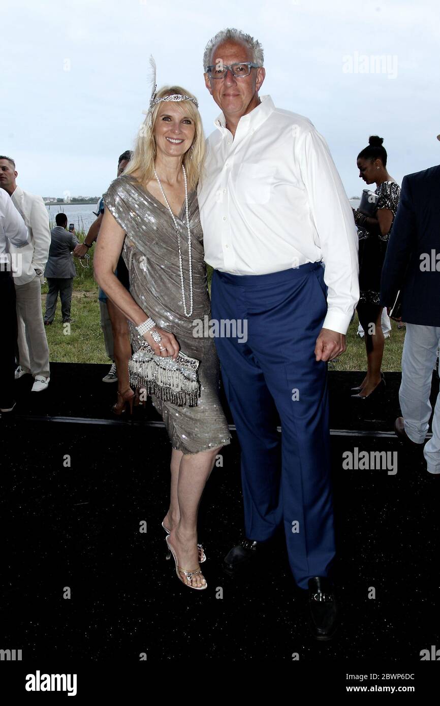 Southampton, NY, USA. 18 July, 2015. Sara Herbert-Galloway, Barry ...