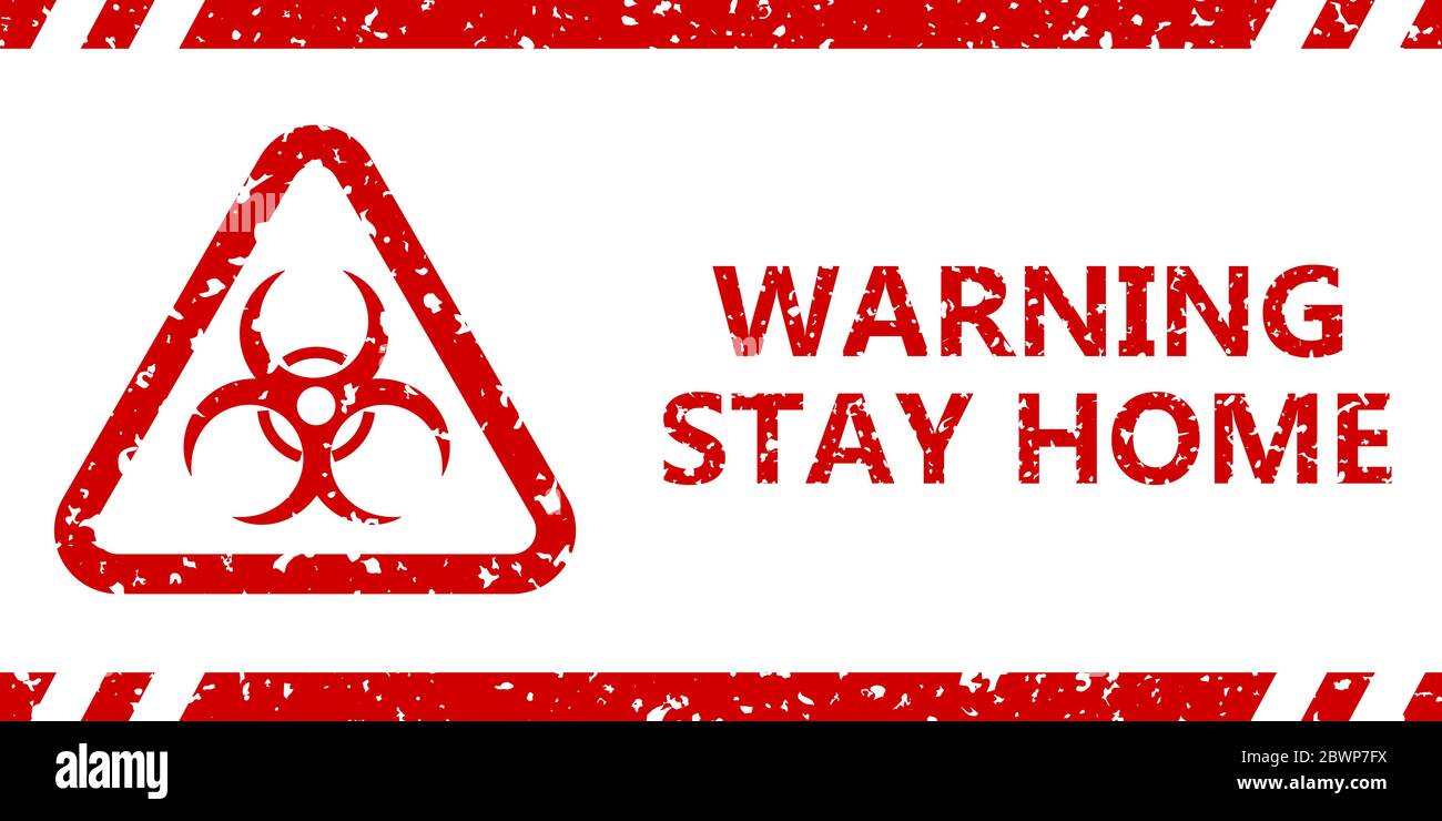 Pandemic warning sign Stock Vector Images - Alamy