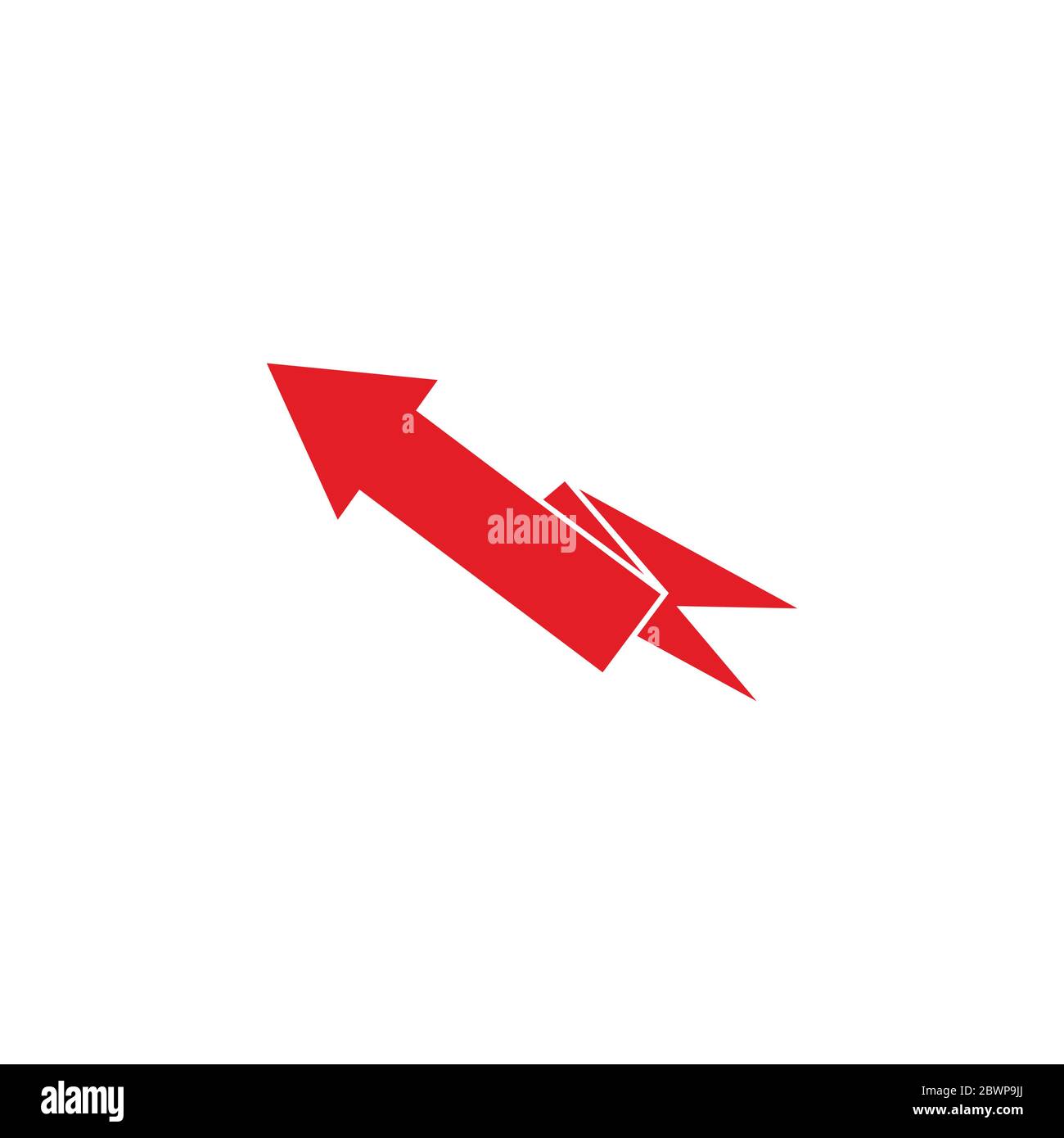 motion ribbon swoosh arrow symbol vector Stock Vector Image & Art - Alamy