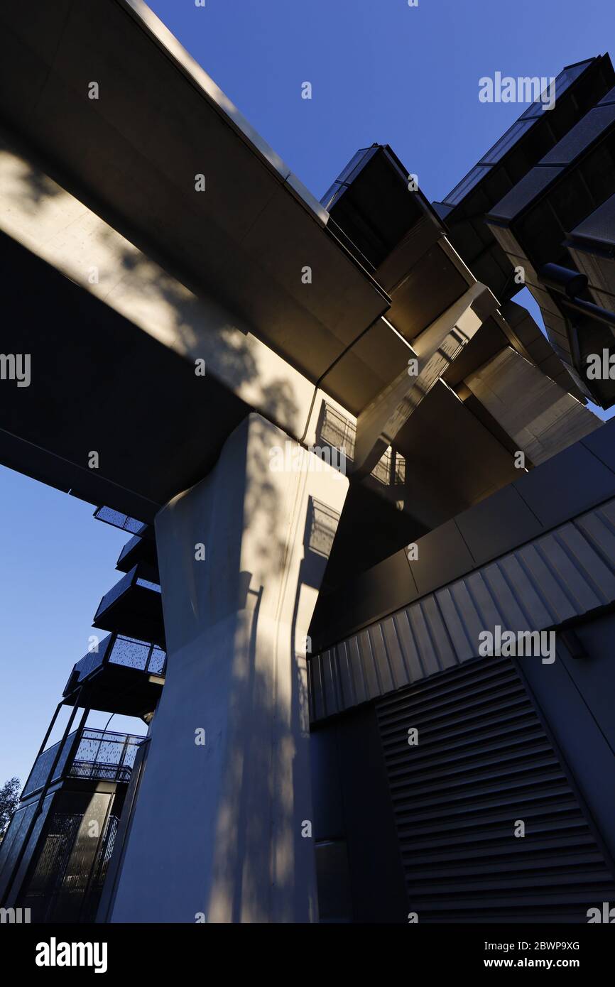 Sydney Metro rail Rouse Hill Station Stock Photo - Alamy